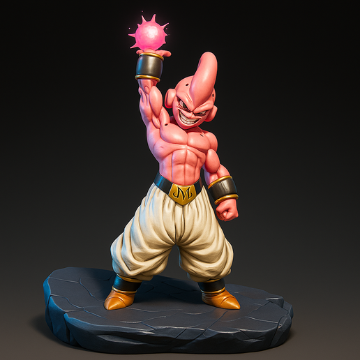 💬 Kid Buu・ STL File for 3D printing・Cults