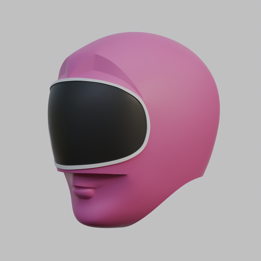 🪖 Pink Chouriki Sentai Ohranger or Power Rangers Zeo Pink Helmet ...