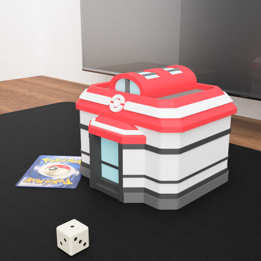 📦 Pokécenter Sinnoh Region Deck Box - Holds 100 Cards + Dice ...