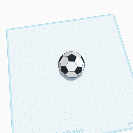 ⚽ Fußball・Kostenlos STL Datei für 3D-Druck・Cults