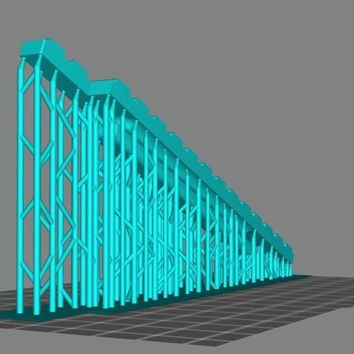 🛤️ Model Railway - OO Sleeper Spacing Tool・ STL File for 3D printing・Cults