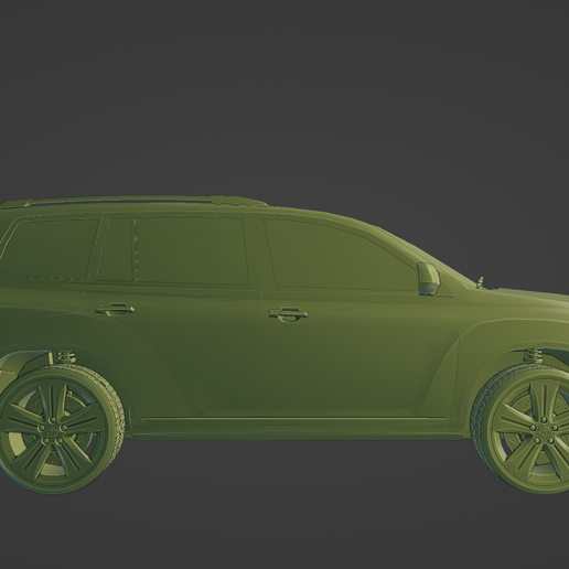 STL file Toyota Highlander 2011 🚗 (3MF and GCODE)・3D printable model to ...