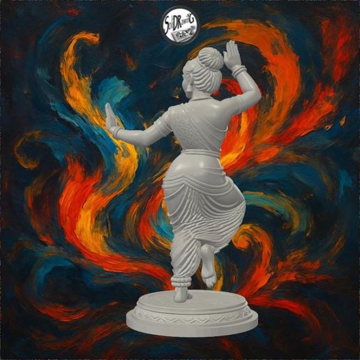 👤 Mystic Pose – SoliDRawinGs SG615・ STL File for 3D printing・Cults