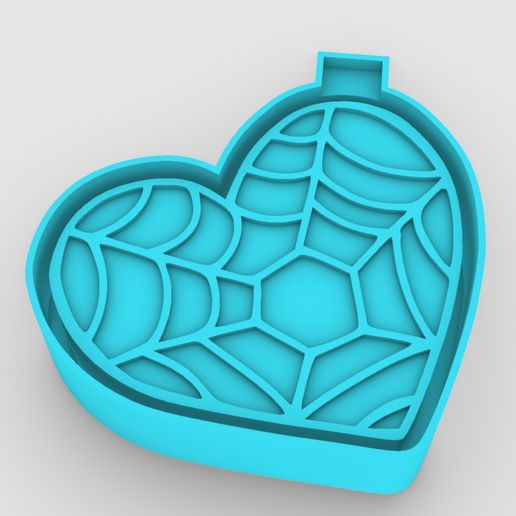 🕷️ spider heart - freshie mold - STL for silicone mold・ STL File for 3D ...