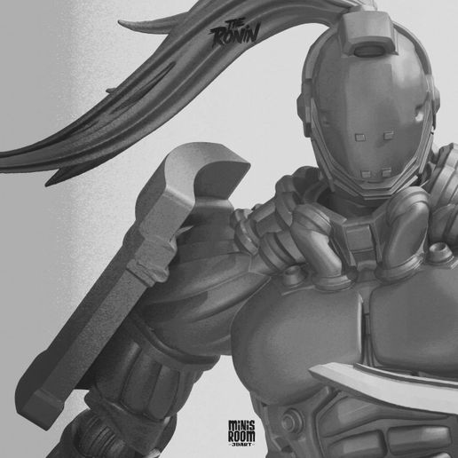 🗡️ THE RONIN - ALL RONIN PACK・ STL File for 3D printing・Cults