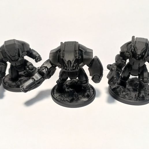 🪰 Shadow Combat Suits・ 3D File for 3D printing・Cults