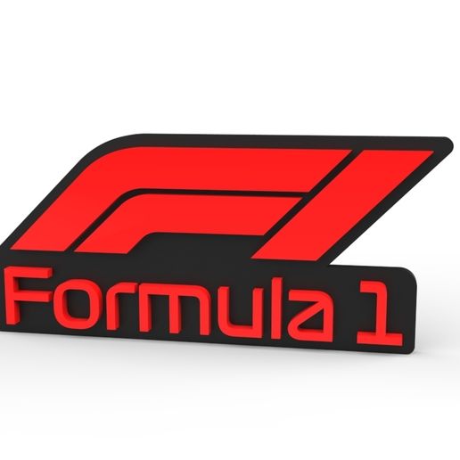 STL-Datei Formel 1 Logo - F1 🎨 ・Modell zum Herunterladen und 3D-Drucken ...