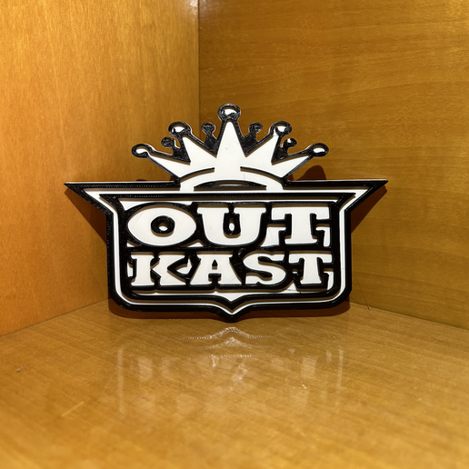 👽 Outkast Logo・ STL File for 3D printing・Cults