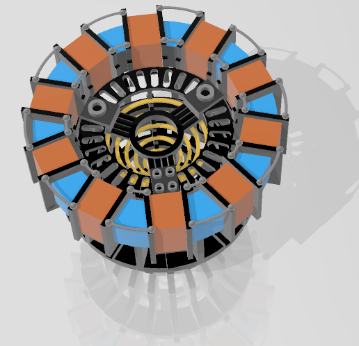 💜 Arc Reactor 3D - Heart of Iron Man・ STL File for 3D printing・Cults