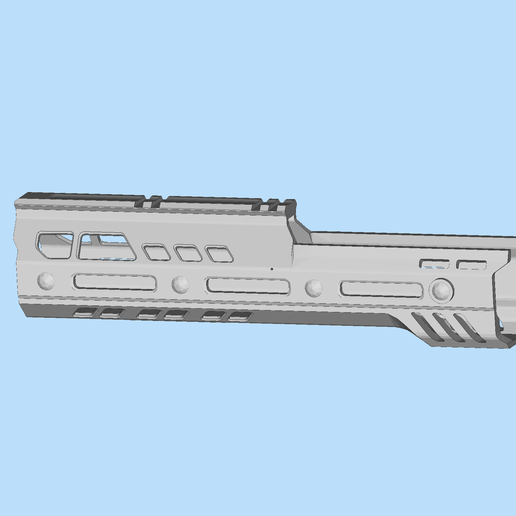 🎭 426 CCL Rifle Tactical Fishbone Modification 06mcx - Digital 3D Model ...