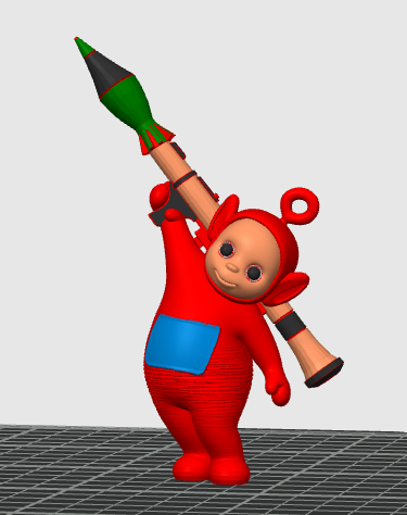 really 3d teletubbies