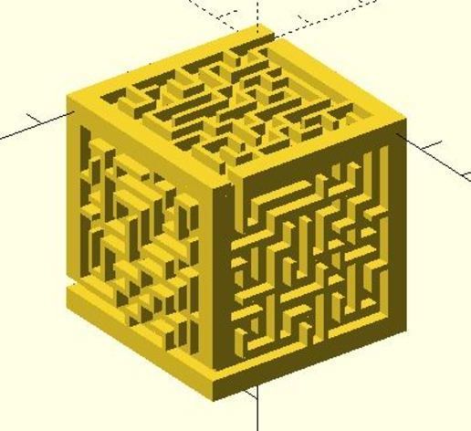 Free STL file Cube maze 🎨 ・3D printing template to download・Cults