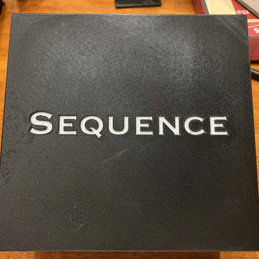 ♟ Sequence Game Board・ STL File for ・Cults