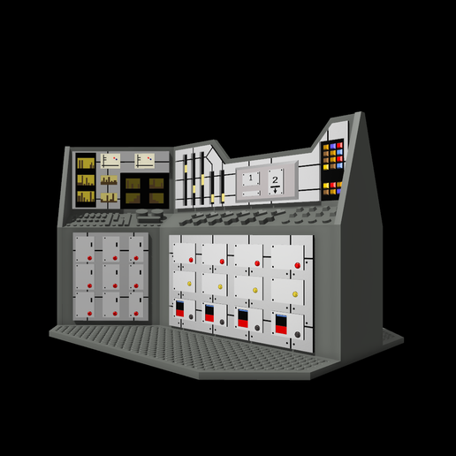 ⭐ Star Wars Retro Hoth Computer for 3.75" figures・ 3D File for ・Cults