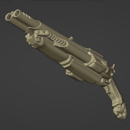STL file bj blazkowicz Gun From Wolfenstein prop for 3d printing 🔫 ・3D ...
