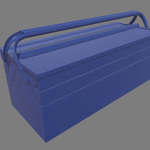 STL file Industrial Toolbox 🧰 (OBJ)・3D printable model to download・Cults
