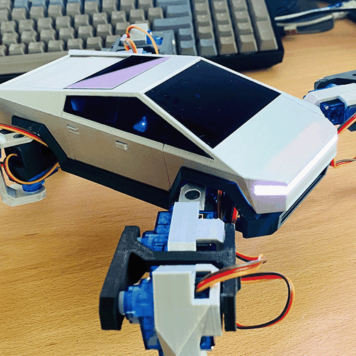 🚗 CYBER CRAWLER・ 3D File for 3D printing・Cults