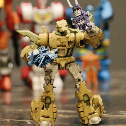 🤖 Transformers MTMTE Ten Non Transforming Figure・ STL File for ・Cults