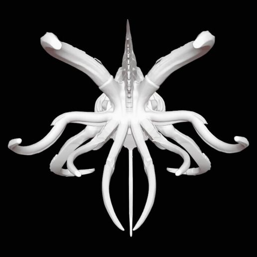 🦸 Deep Void Leviathan・Free STL File for 3D printing・Cults