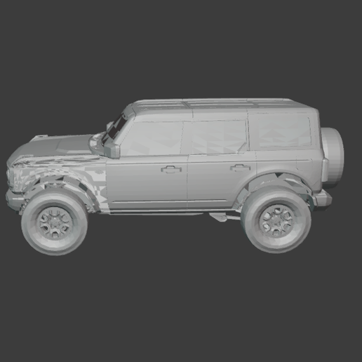 🚙 2021 Ford Bronco Wildtrak・ STL File for 3D printing・Cults