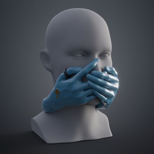 🧤 Death Stranding 2 Fragile Gloves Mask・ 3D File for 3D printing・Cults