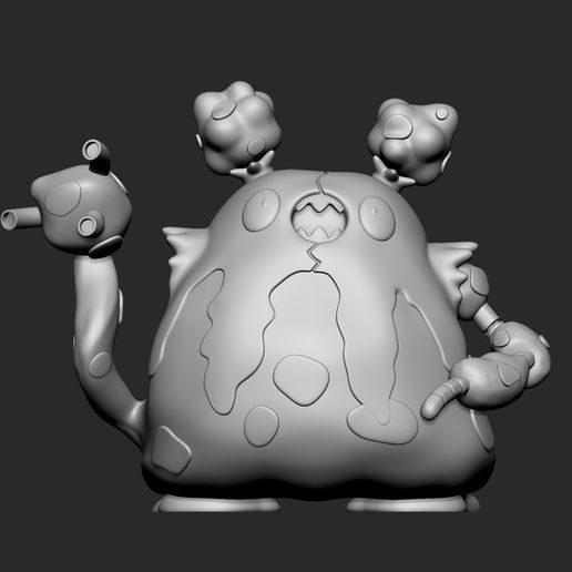 🐉 Pokemon - Garbodor・ STL File for 3D printing・Cults
