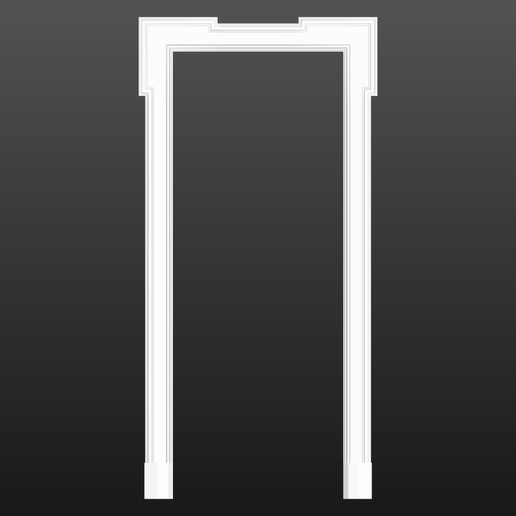 OBJ file 3d door frame 🚪 ・3D printable model to download・Cults