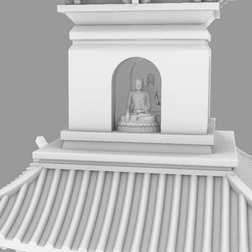 🇯🇵 ancient chinese tower, japan, 3D printed tower model・ STL File for ...