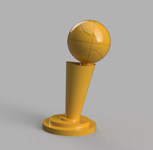 STL file Basketball Trophy 🏀 ・3D printer model to download・Cults