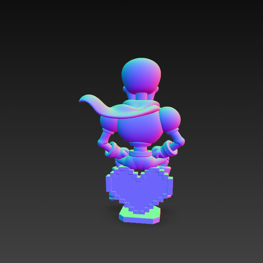 ️‍🔥 Papyrus Undertale・ STL File for 3D printing・Cults