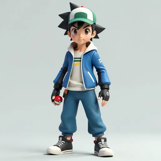 STL file Ash Ketchum 🧸 ・3D printer design to download・Cults