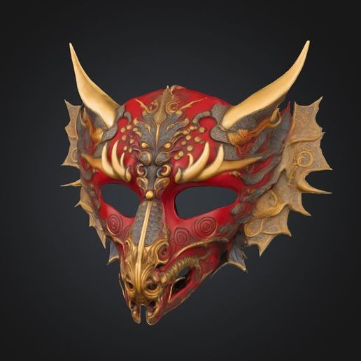 dragon masque