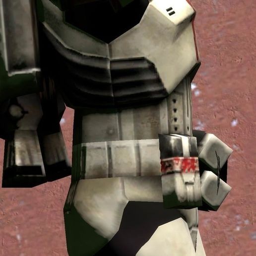 Phase 3 Clone Trooper Triton Squad abs/belly plate (The Force Unleashed ...