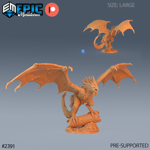 🎲 Cockatrice Classic Set ‧ DnD Miniature ‧ Tabletop Miniatures ‧ Gaming ...