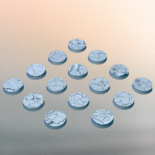 ⭐ Star Wars Legion Desert Bases・Free 3D File for ・Cults