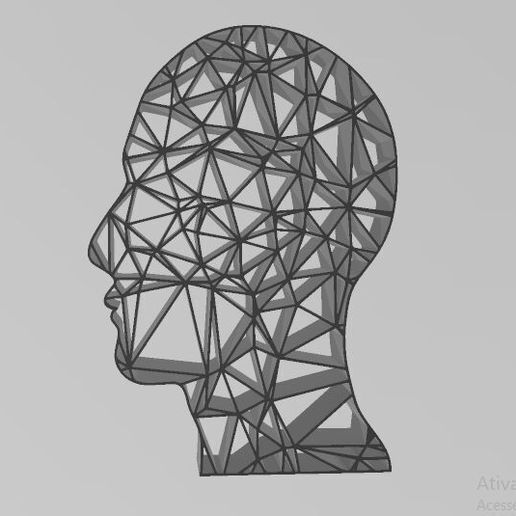 🖼️ Face・Free STL File for 3D printing・Cults