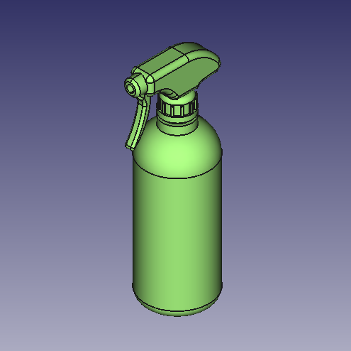 STL file VOL.3 SPRAY BOTTLE DIORAMA CONCEPT PROTOTYPE 🍾 ・3D printable ...