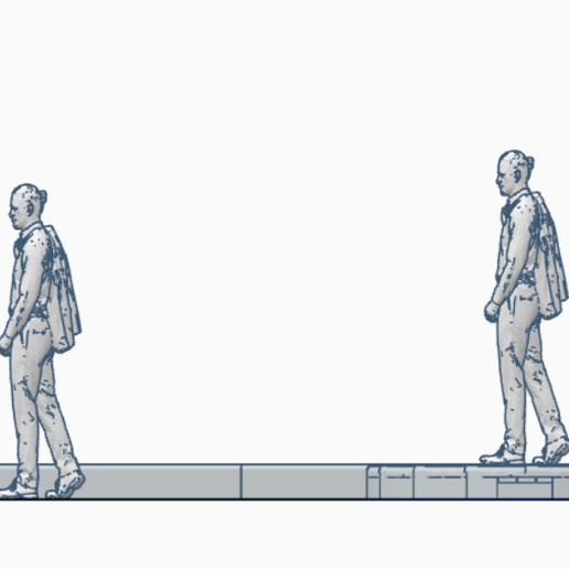 STL file Sidewalk 3 (group) 1:64 scale 🚶 ・3D printable model to ...