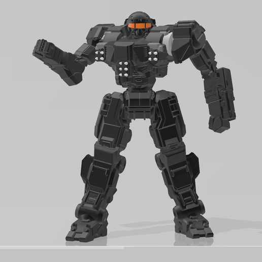 3D file American Mecha Trooper II 🪖 ・3D print object to download・Cults