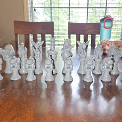 3D printer NEW pokemon chess • made with elegoo mars 3 pro・Cults