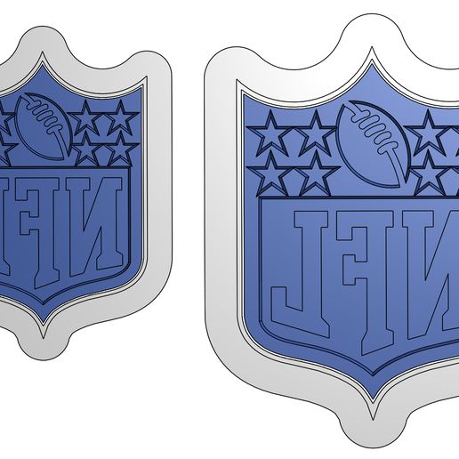 🍪 NFL cookie cutter・ 3D File for ・Cults