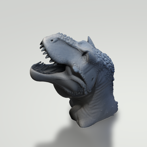 🦖 Tyrannosaurus Rex Head figure・ STL File for 3D printing・Cults