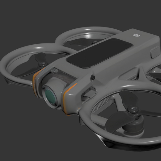🎨 DJI Avata 2 - 3D Printable - STL - PBR Corona Renderer Ready 3D model ...