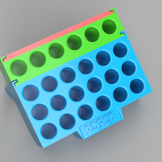 🚪 POSCA marker holder・Free STL File for 3D printing・Cults