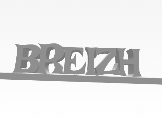 STL file BREIZH - Irish Grover with stand 🚩 ・3D printable design to ...