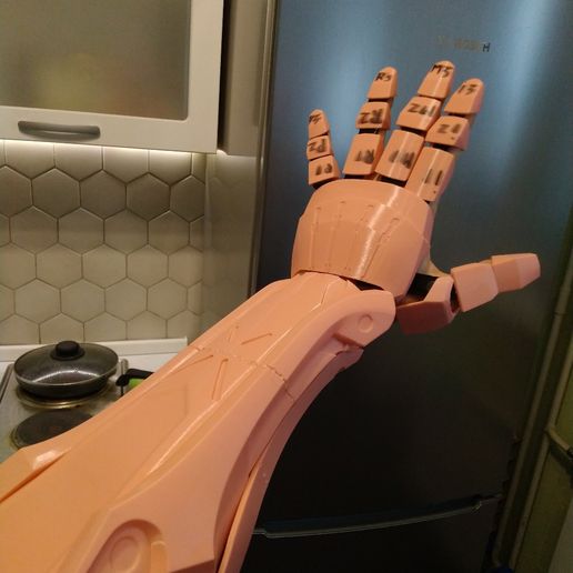 🥉 Honkai Impact 3rd Asuka Shikinami Langley cosplay arm 3D print model ...