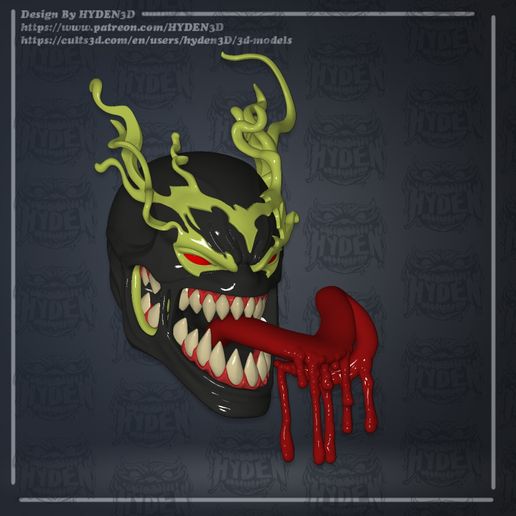 🦸‍♂️ sleeper symbiote・ STL File for 3D printing・Cults