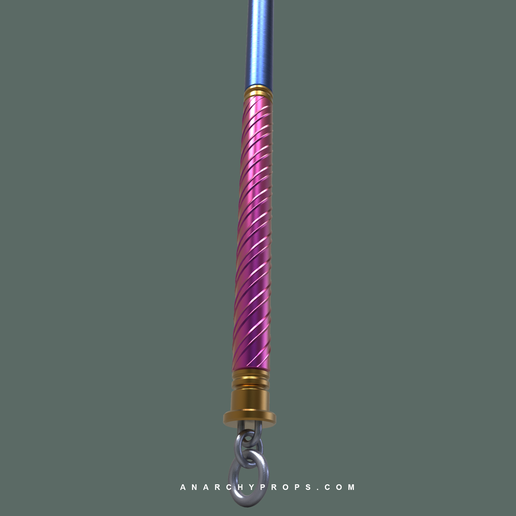 3D file Yuna Staff - Final Fantasy X 🧸 ・3D print design to download・Cults