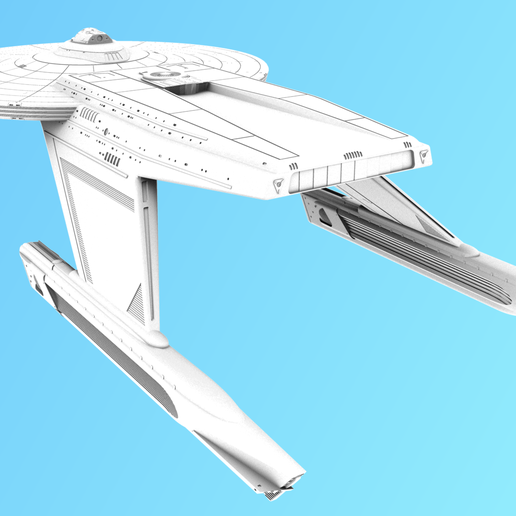 🖖 Baker Class FASA・ 3D File for 3D printing・Cults