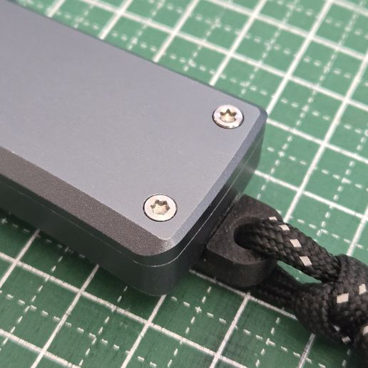 STL file Cobratec OTF Utility Knife Lanyard Adapter 🔪 ・3D printable ...